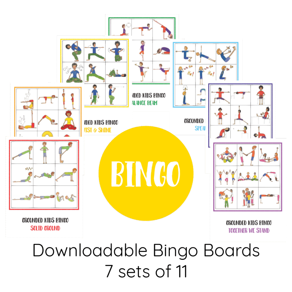 Printable Yoga Bingo Boards for Kids – Fun SEL Themes