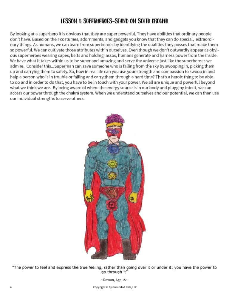 Superheroes Kids Yoga Curriculum Printed – SEL + Journaling Kit